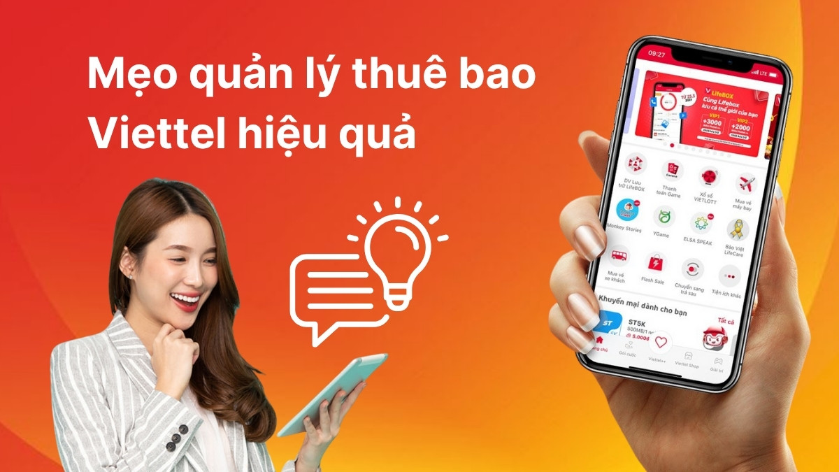 Cách kiểm tra các dịch vụ đang sử dụng Viettel đơn giản 2026